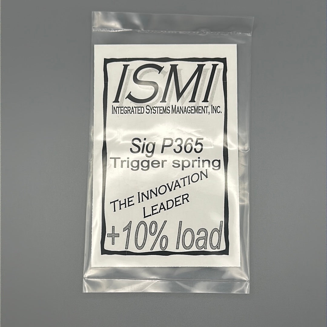 P365 Increased Power Trigger Reset Spring – ISMI Spring Sales